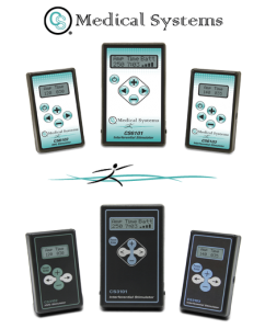 Electric Muscle Stimulators - Control Solutions LLC